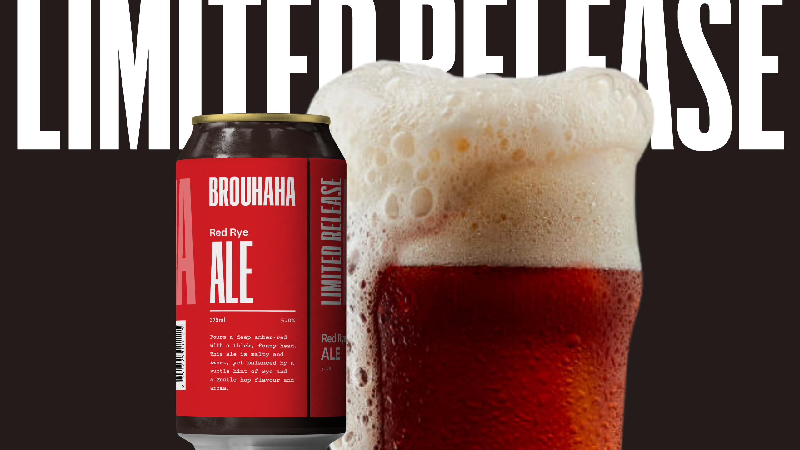 Brouhaha Brewery's Red Rye Ale is making a come back!